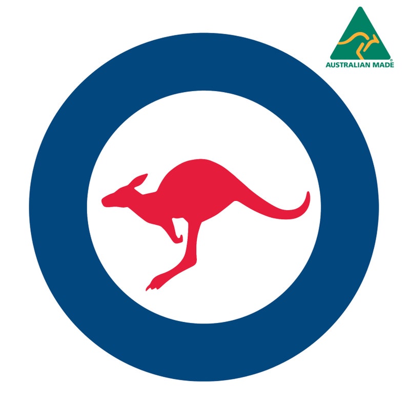 Royal Australian Air Force RAAF Roundel Vinyl Decal - Etsy