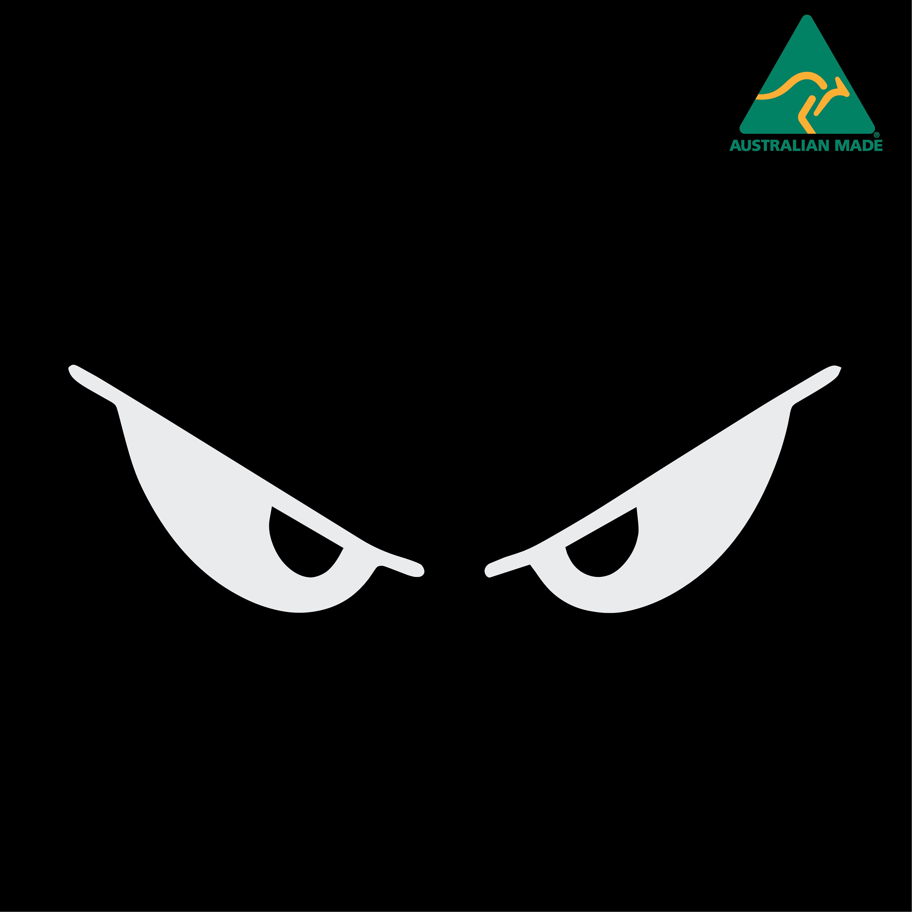 Evil Eyes Jdm Car Cut Vinyl Decal Etsy