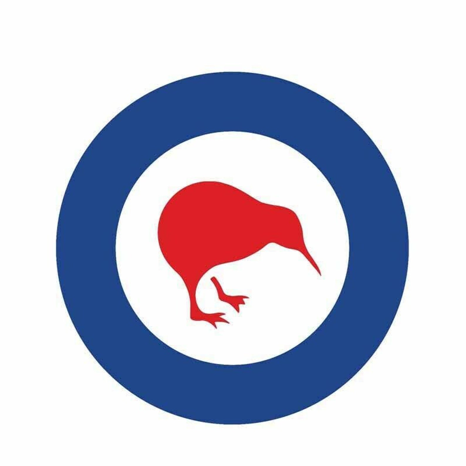 New Zealand Air Force RNZAF Roundel Vinyl Decal - Etsy