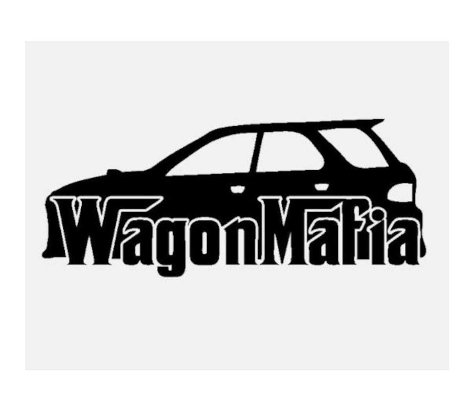 Wagon Mafia Jdm Car Cut Vinyl Decal - Etsy Finland
