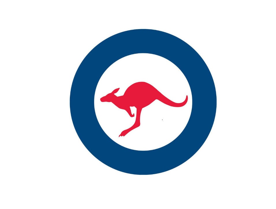 Royal Australian Air Force RAAF Roundel Vinyl Decal - Etsy Australia