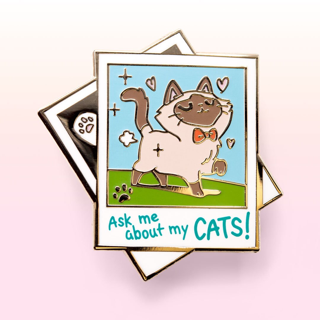 Ask Me About My Cats Tonkinese Cat Hard Enamel Pin Gold Lapel Etsy ask-me-about-my-cats-tonkinese-cat-hard-enamel-pin-gold-lapel-etsy