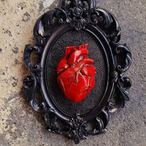 Gothic, Vintage Anatomical Heart Frame - Etsy