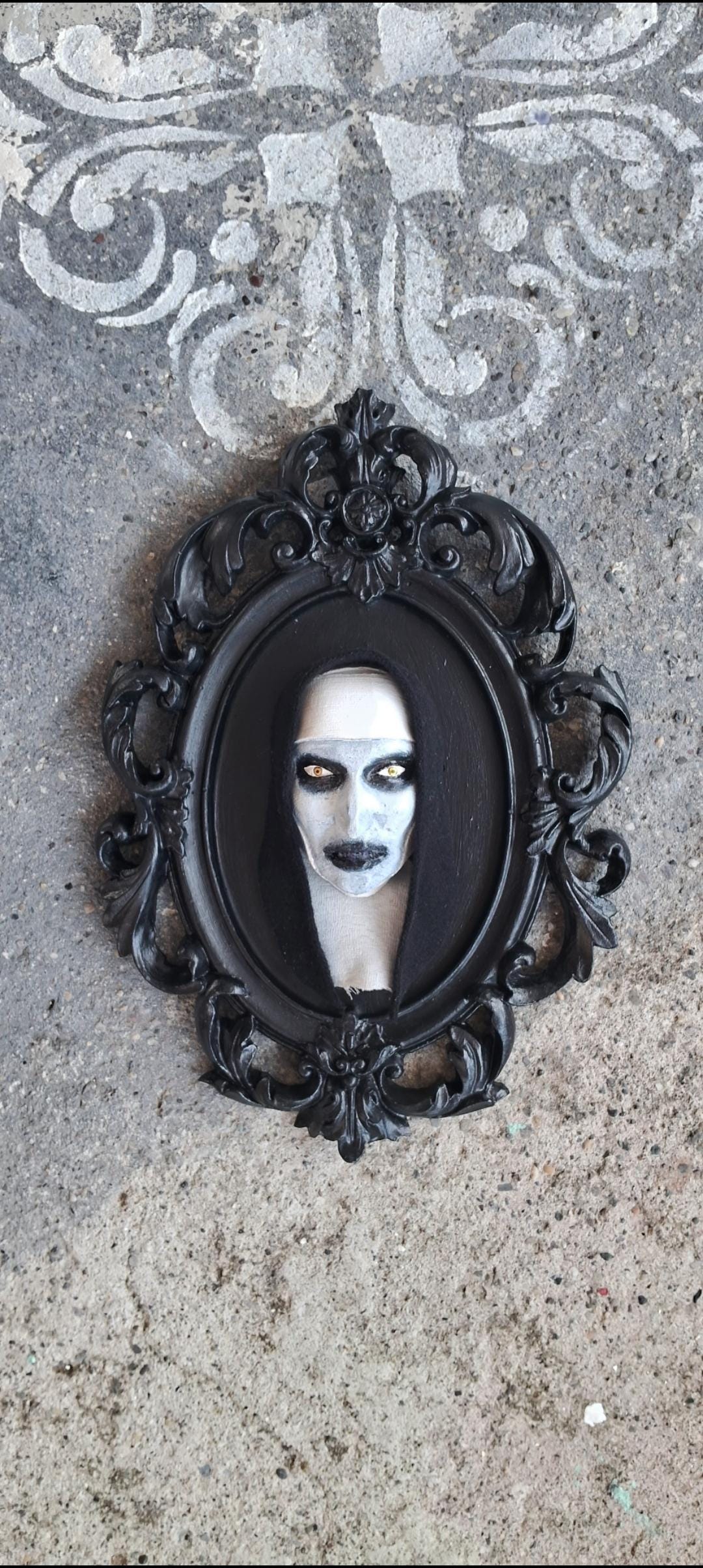 Gothic, Horror the Nun Frame - Etsy