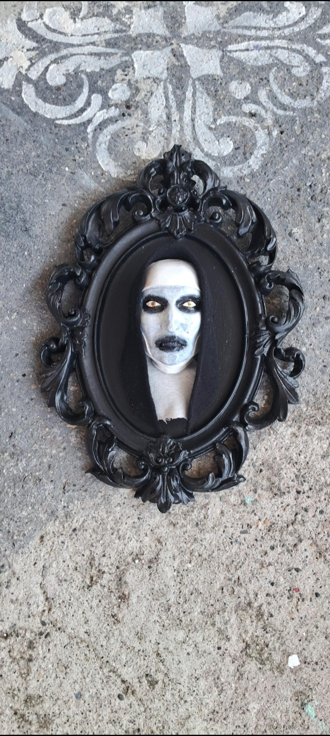 Gothic, Horror the Nun Frame - Etsy