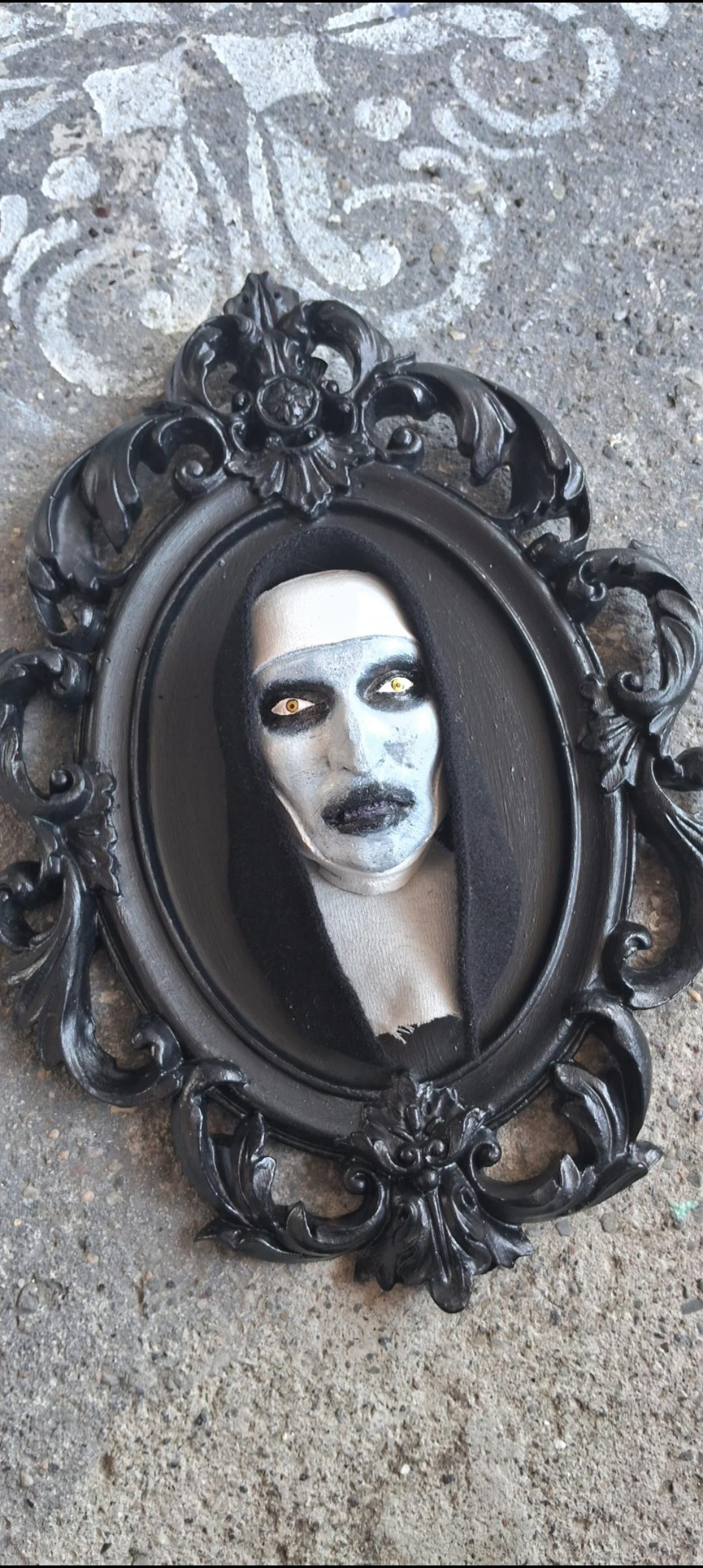 Gothic, Horror the Nun Frame - Etsy
