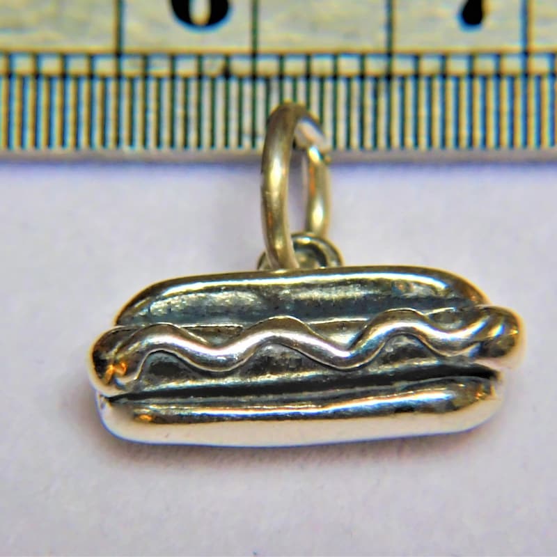 Hot Dog Pendant - Etsy