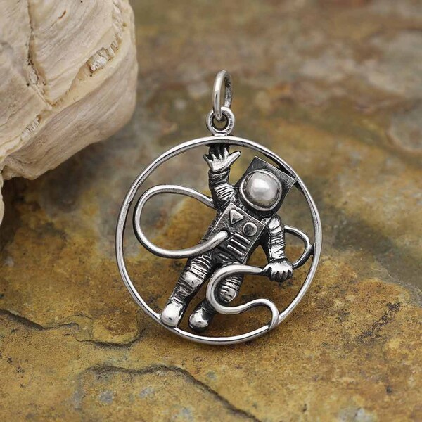 Astronaut Pendant - Etsy