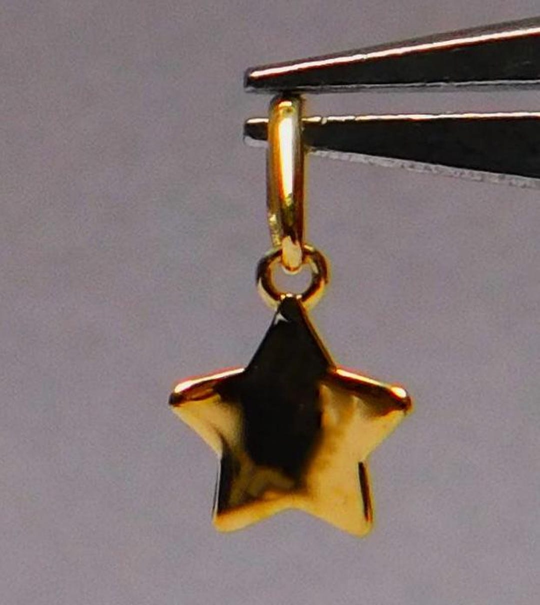 14k Gold Hugging Star - Etsy