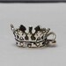 Fancy Sterling Silver Queen's Crown Charm - Etsy