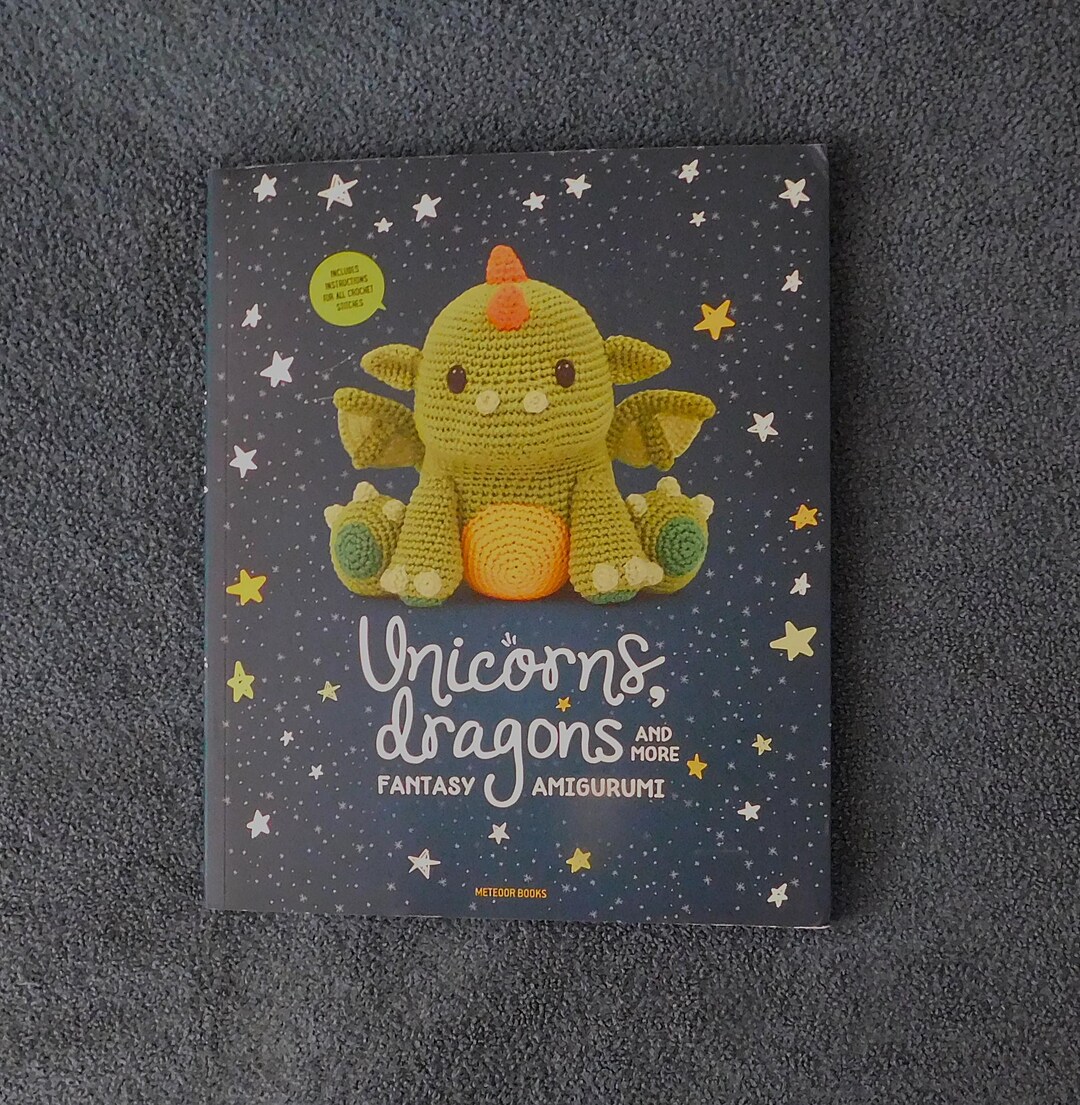 Adorable How to Crochet Fantasy Critters Pattern Book NEW - Etsy