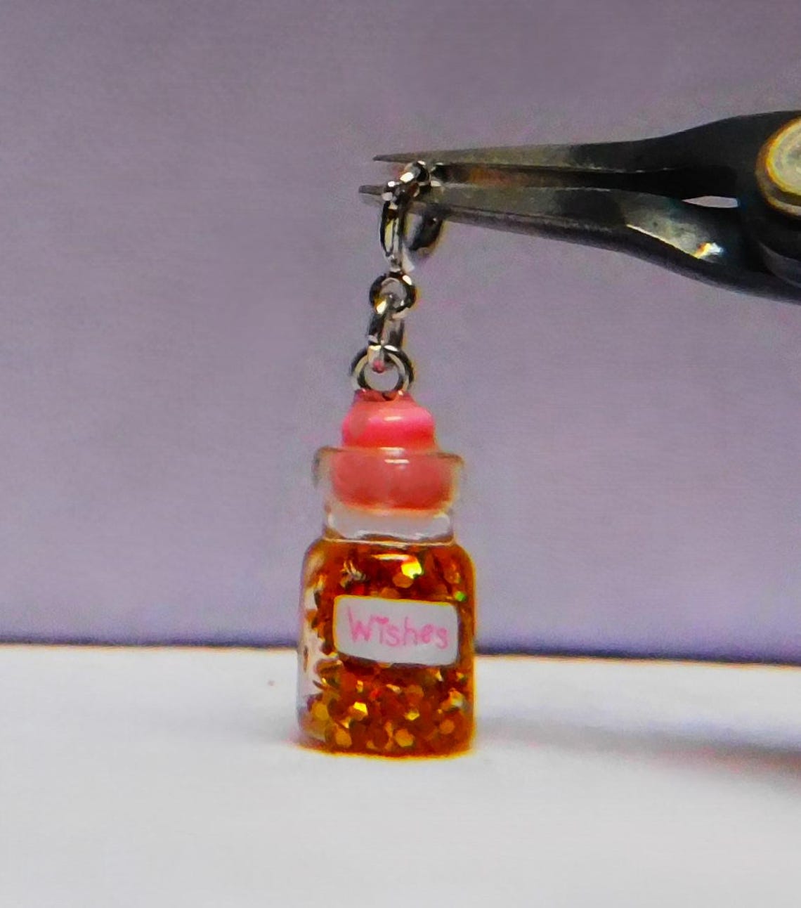 Tiny 3D Resin Jar of Wishes Zipper Pull/charm - Etsy