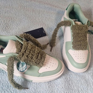 Pluche Schoenveters (1.5 Cm), Fat Fuzzy Shoes Laces (1.5 Cm) , Pink ...