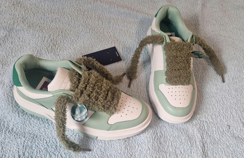 Pluche Schoenveters (1.5 Cm), Fat Fuzzy Shoes Laces (1.5 Cm) , Pink ...