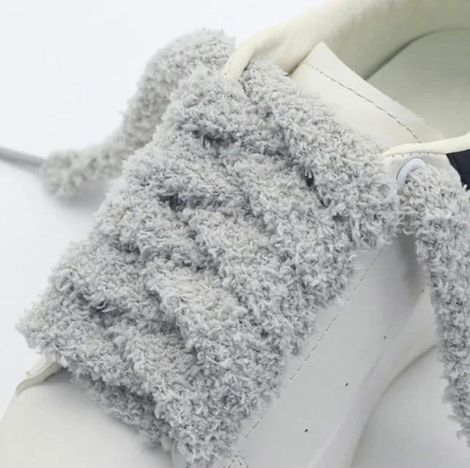 Pluche Schoenveters (1.5 Cm), Fat Fuzzy Shoes Laces (1.5 Cm) , Pink ...