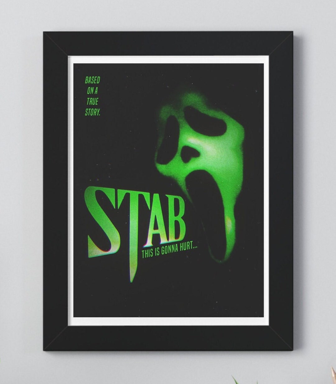 STAB Original Movie Poster 18x24 Matte Print SCREAM Horror - Etsy