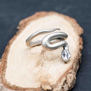 Sterling Silver Snake Ring Snake Statement Ring Womens Ring Gift by Dark Edge - Etsy