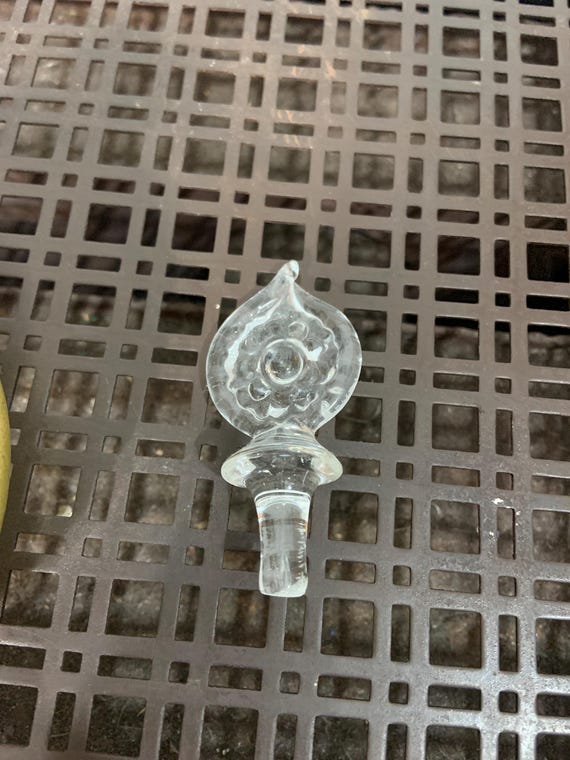 Murano Greek God Mars Perfume Bottle - Gem