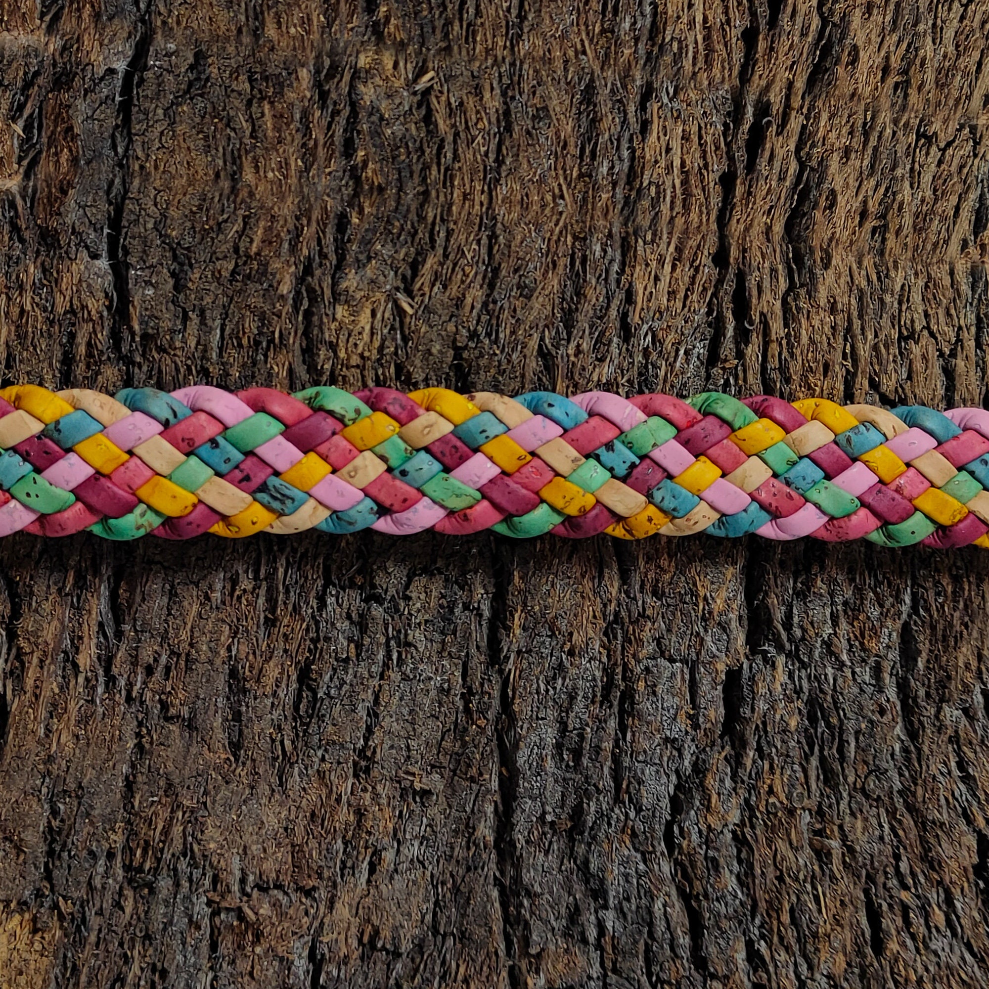 Natural Braided Cork Strings From Portugal, Organic Jewerly Supplies ...