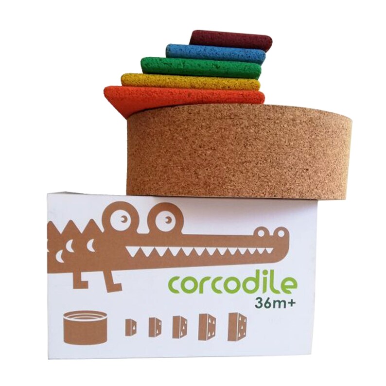 Teacher Cork Toy for Toddlers Teaching Shapes, Colors, Numbers and ...