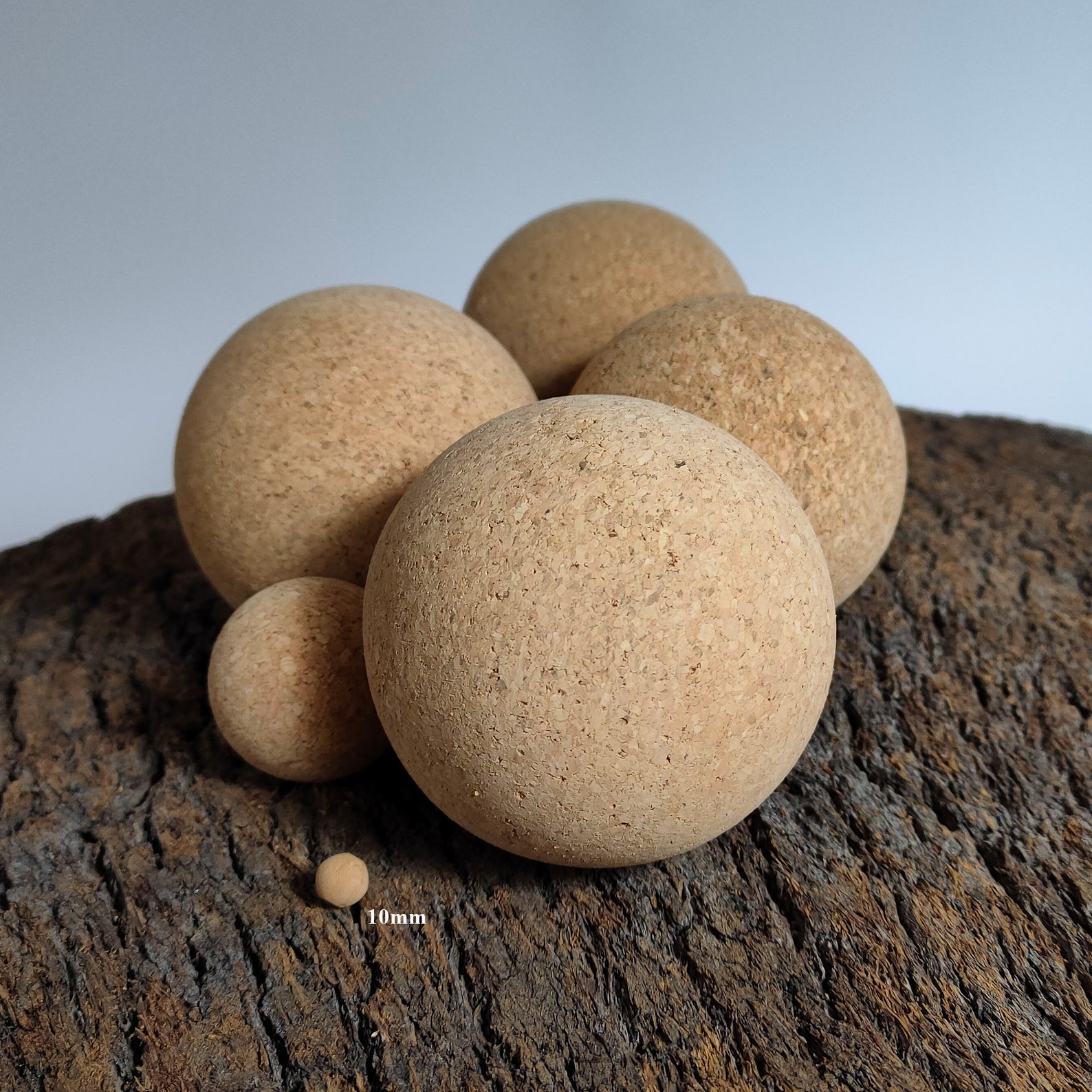 45-120 Mm Vegan Cork Balls From Portugal, Decoration, Cork Floats for ...