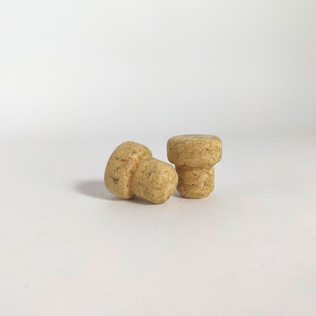 T-corks Made Entirely From Cork for Bottle Openings 12-13mm, 14-15mm ...
