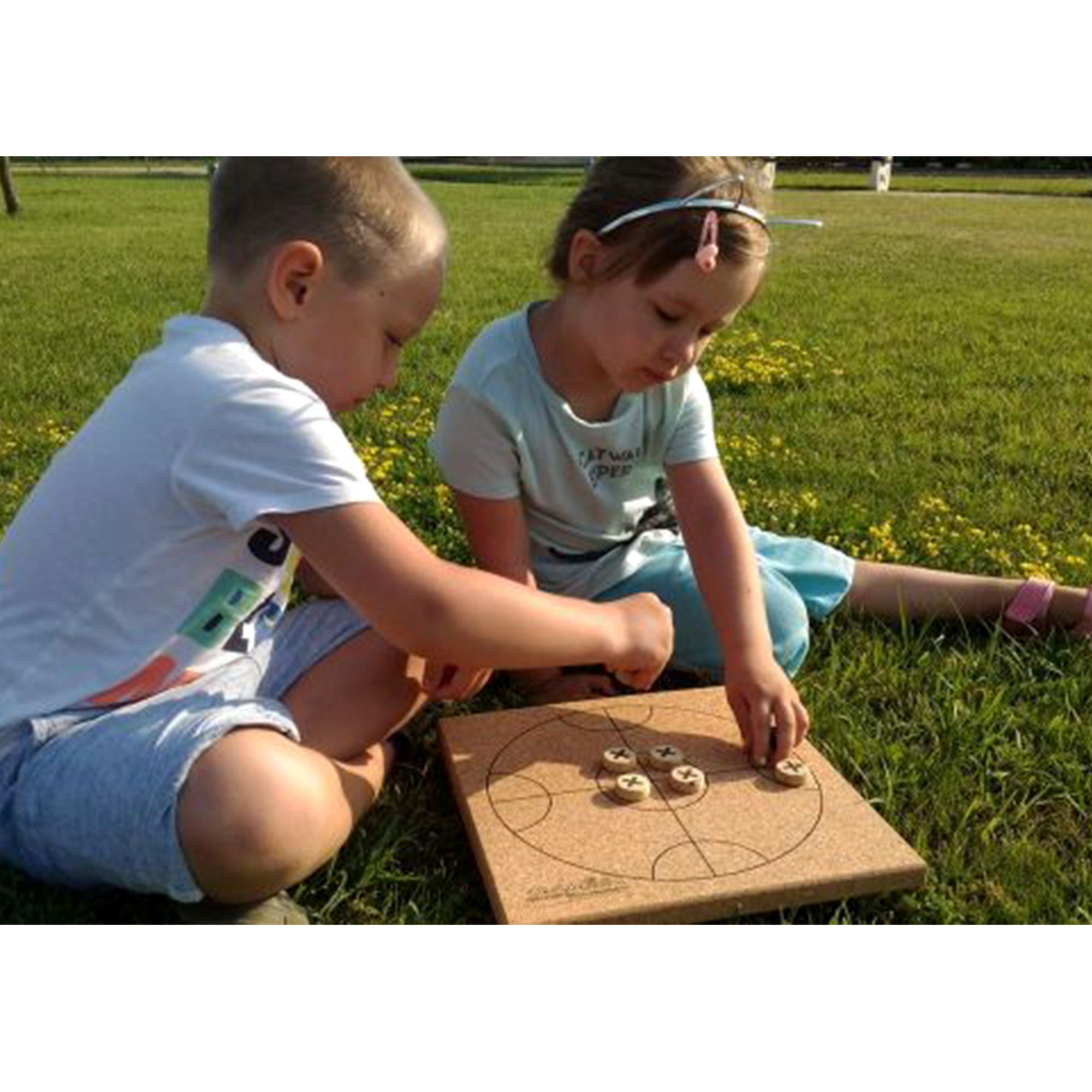 Board Cork Game - 5 In1 Natural Cork Board Games for Kids and Parents ...