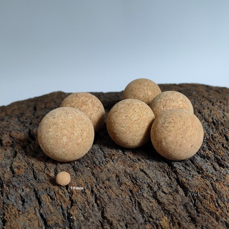 45-120 Mm Vegan Cork Balls From Portugal, Decoration, Cork Floats for ...