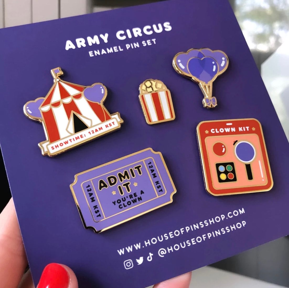 Army Circus Pins - Etsy