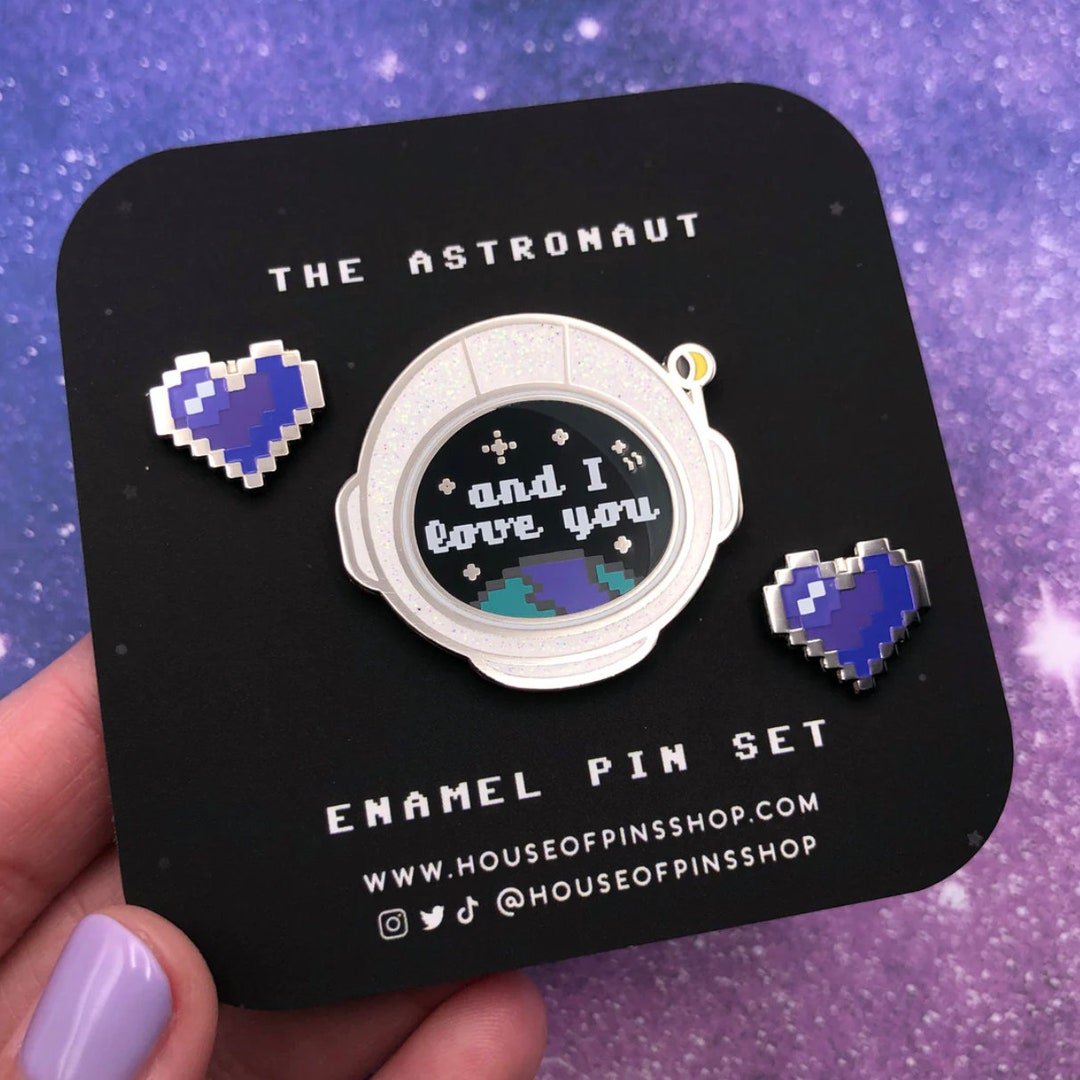 The Astronaut Pins - Etsy