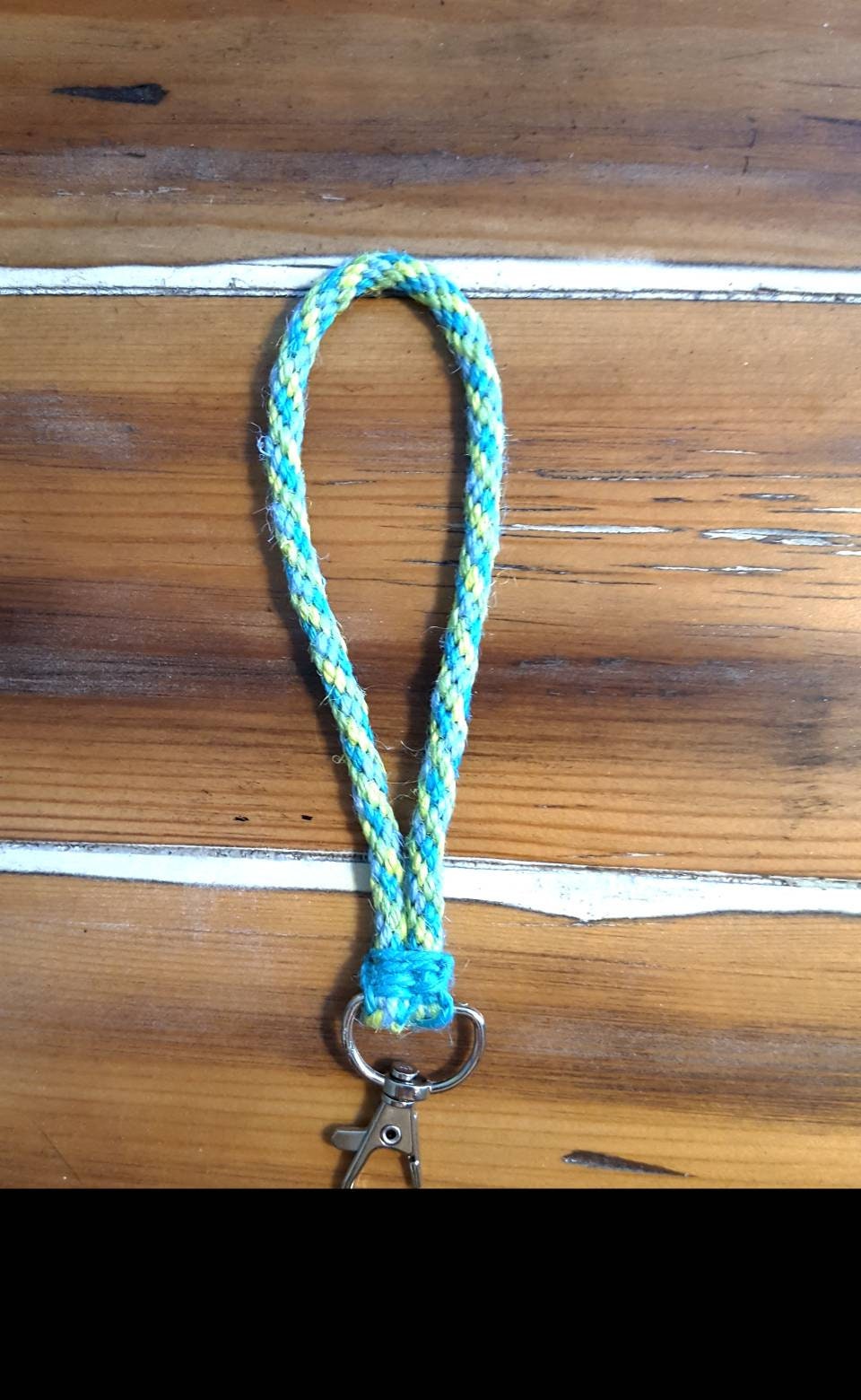 Woven Wristlet Lanyard Homemade Wriststrap Keychain VSCO - Etsy UK