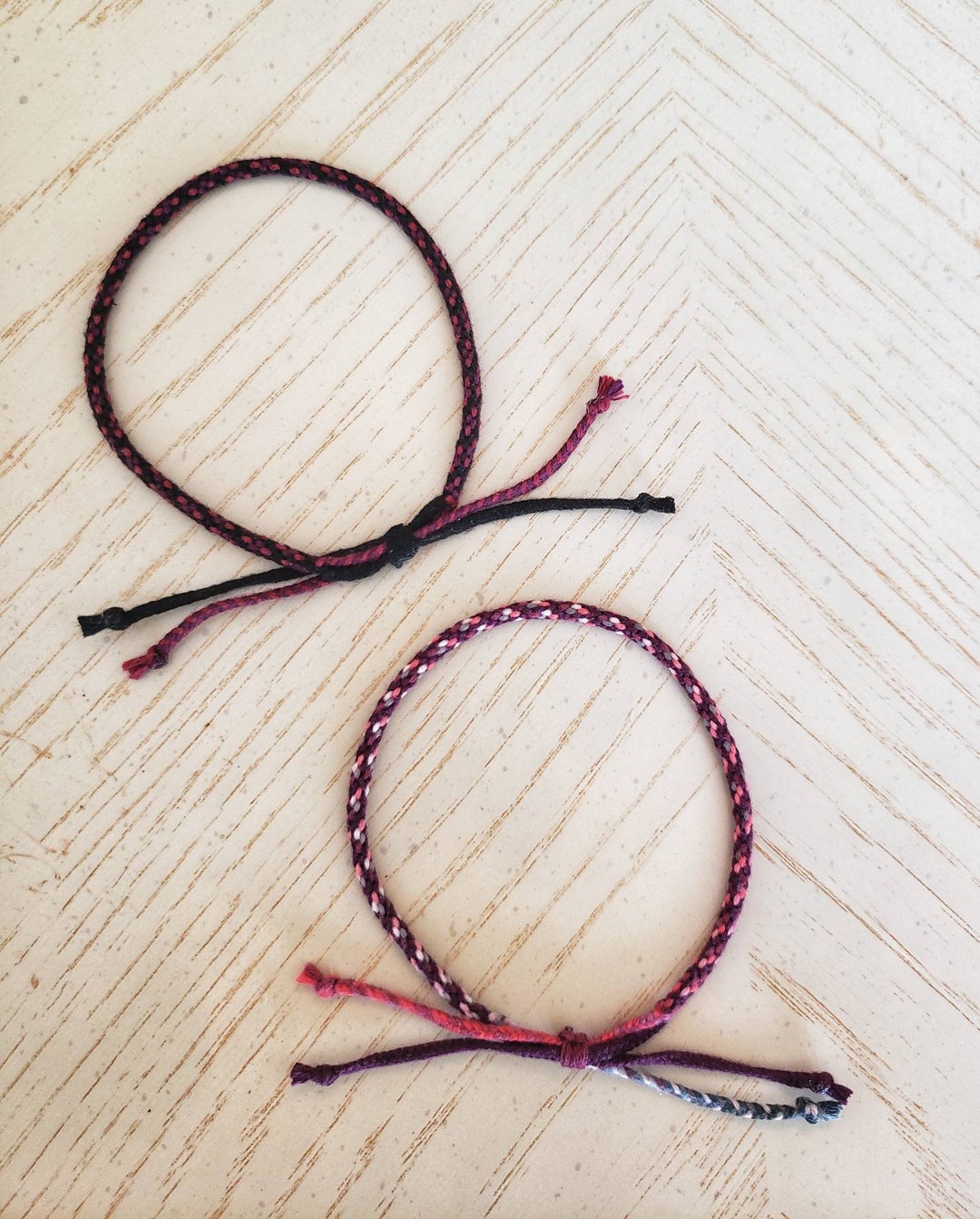 Friendship Bracelets for 2, String Bracelet, Gift Under 20, Homemade ...