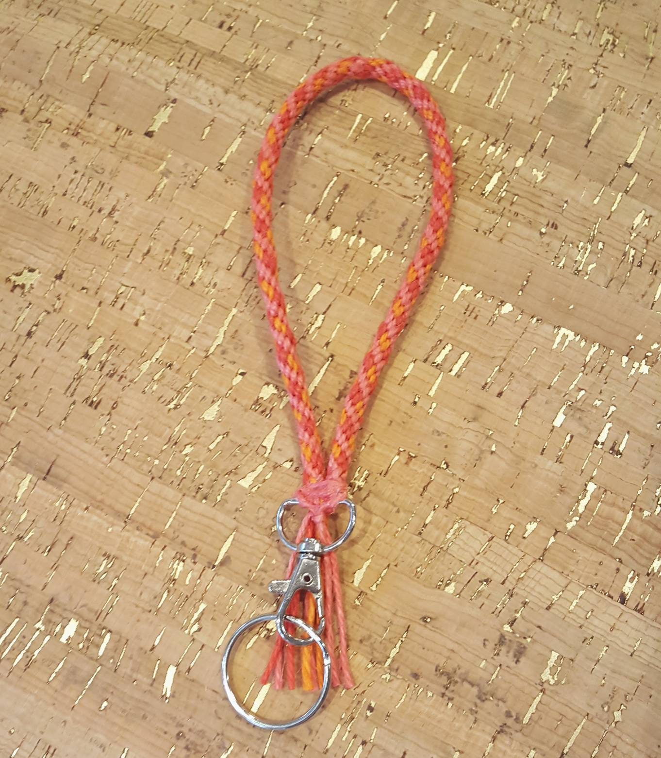 Woven Wristlet Lanyard Homemade Wriststrap Keychain VSCO - Etsy UK