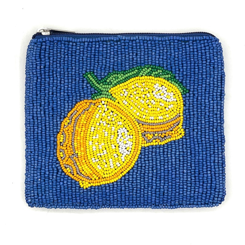 Lemon Bead Pouch - Etsy