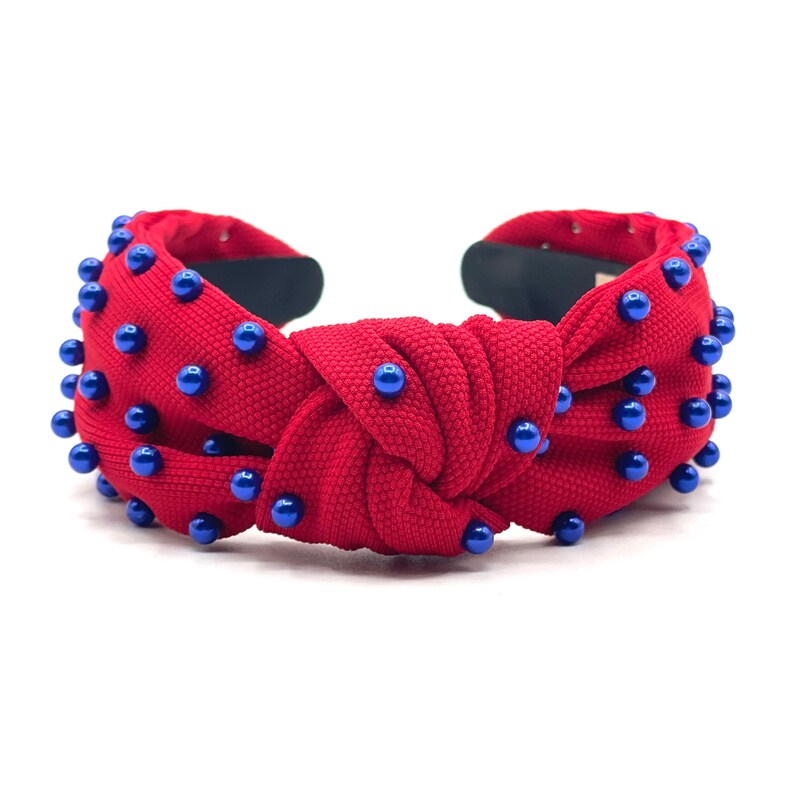 Red Headband - Etsy