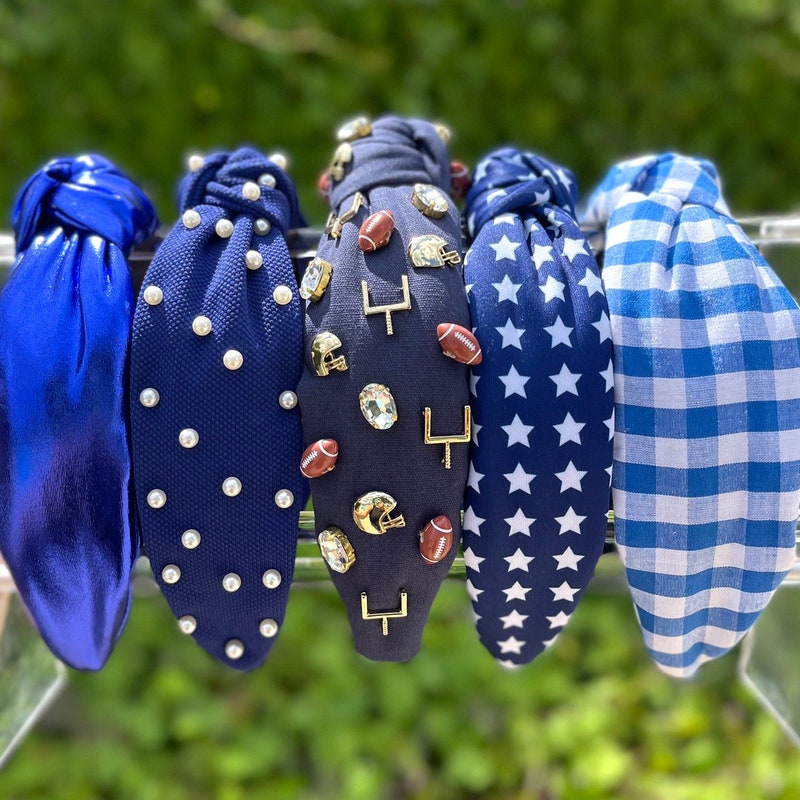 Royal Blue Headband - Etsy