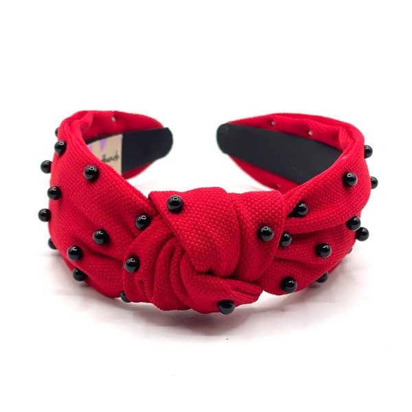 Red Headband - Etsy
