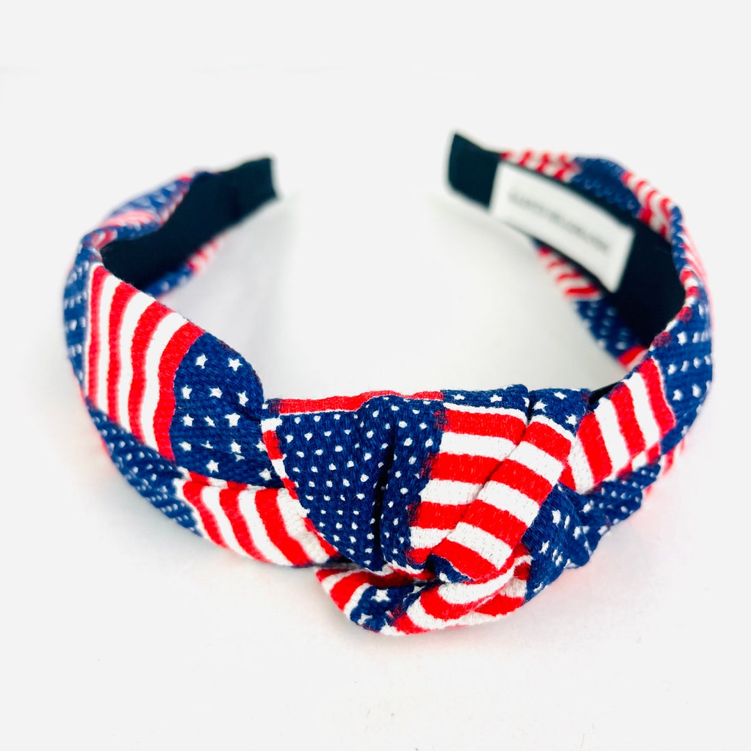 America Knot Headband for Women Labor Day Headband for Girls - Etsy