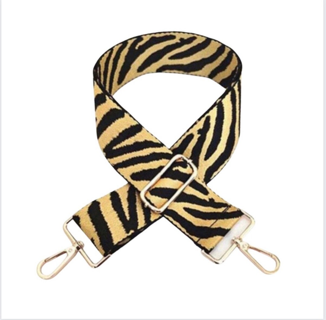 Tiger Print Purse Strap: Adjustable Polyester Bag Strap - Etsy