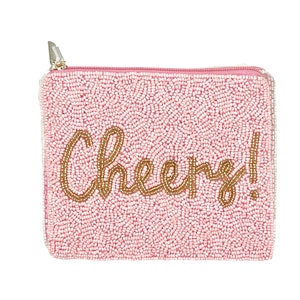 Preppy Coin Purse Beaded Bag Custom Purse Beaded Wallet Coin Pouch ...