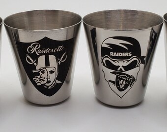 Steel Shot Glasses - Etsy