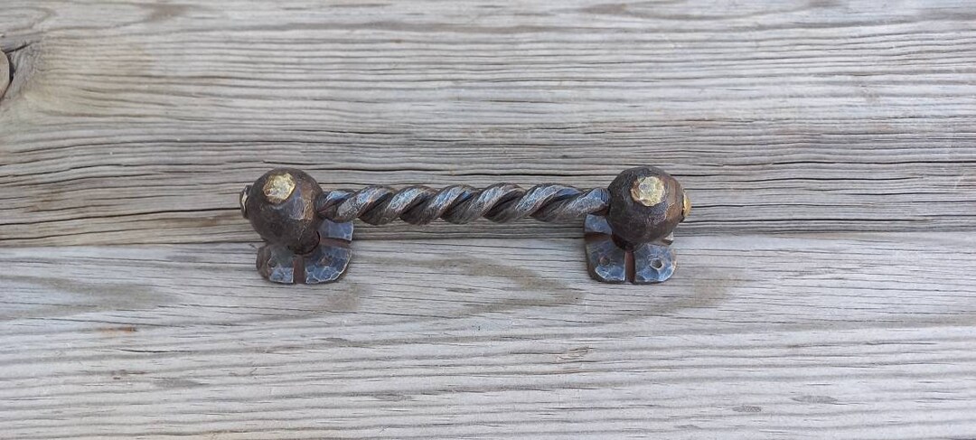 Wrought Iron Kitchen Cabinet Drawer Pull - Etsy