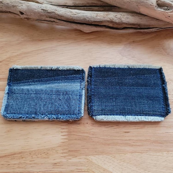 Denim Wallet - Etsy