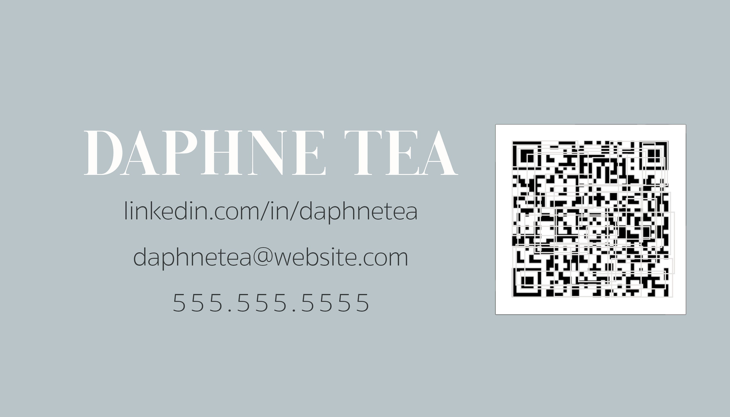 Recent Graduate Business Card Template/ Calling Card - Etsy Australia