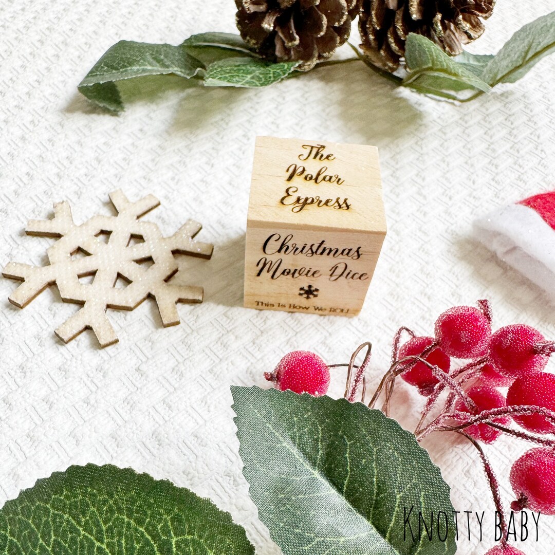 Christmas Movie Decision Dice, Date Idea, Christmas Film, Family Gift ...