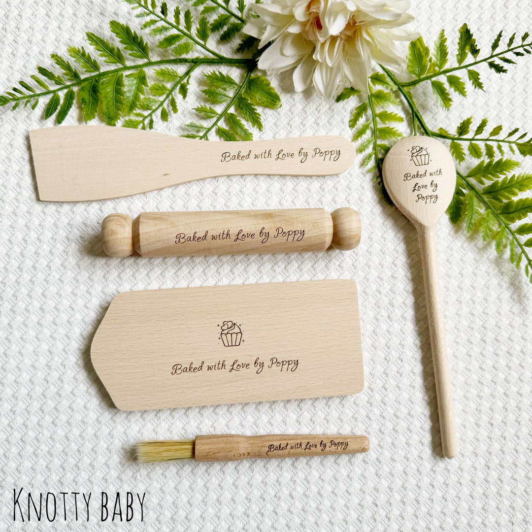 Personalised Children’s Baking Set, Stocking Filler, Children’s Cooking ...