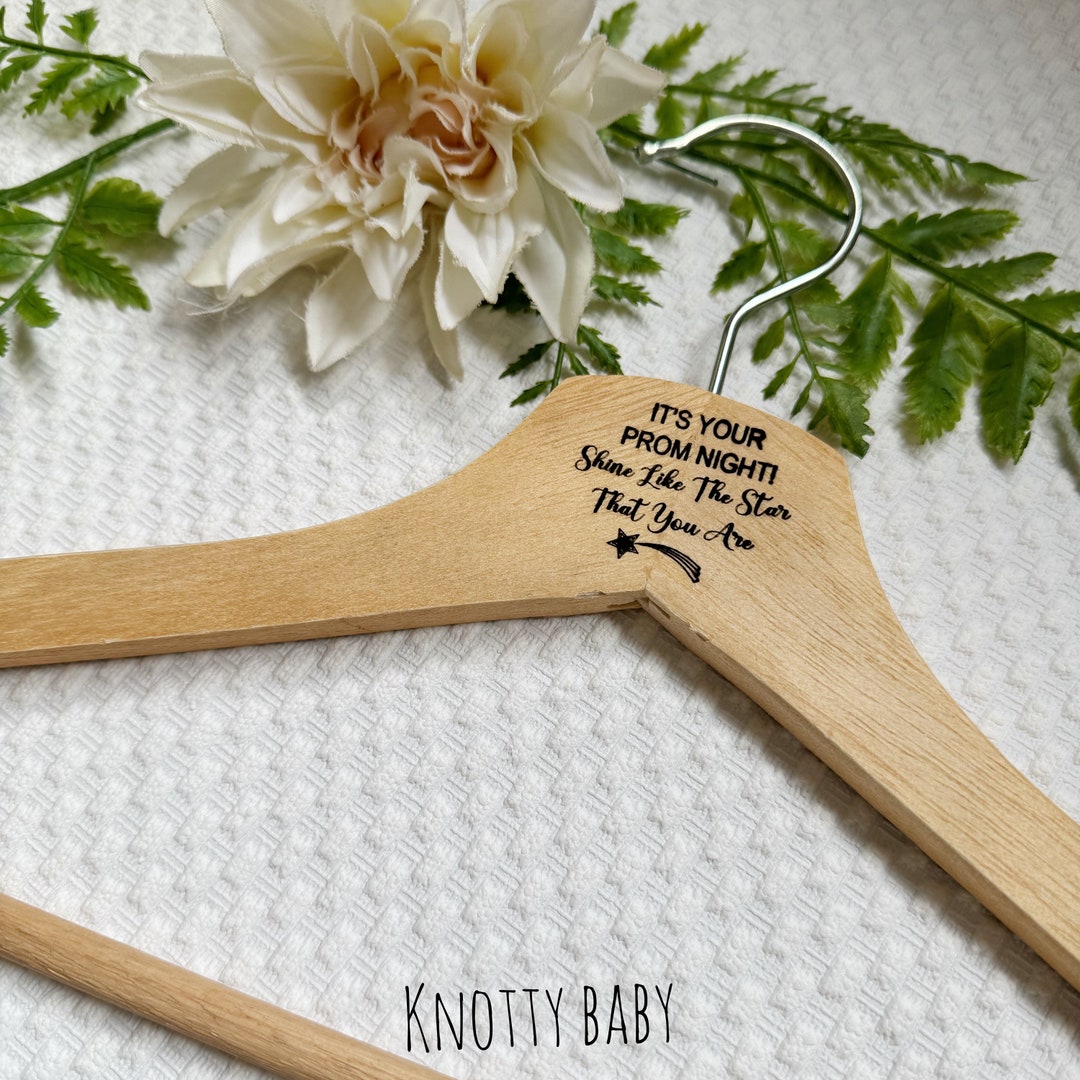 Prom Night Outfit Hanger, Prom Gift, First Prom, Prom Photo Prop ...