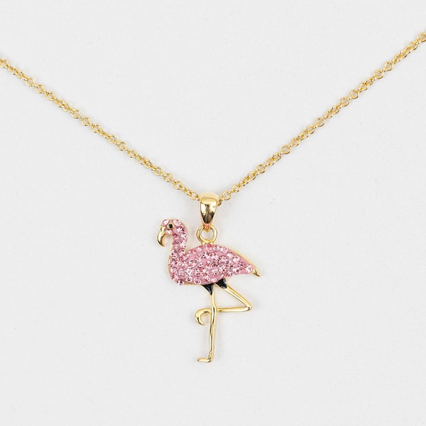 Flamingo Necklace - Etsy
