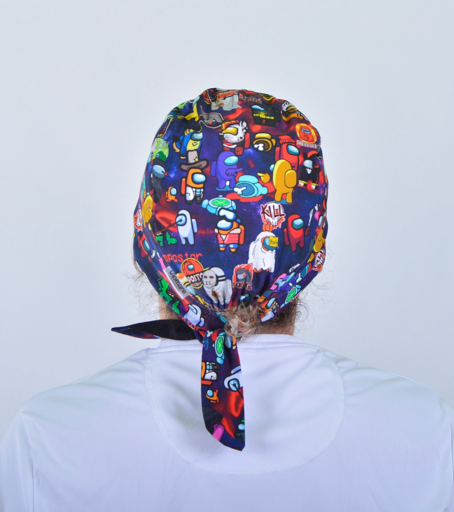 Among Us Scrub Cap Among Us Surgical Hat Among Us Doctor Cap - Etsy