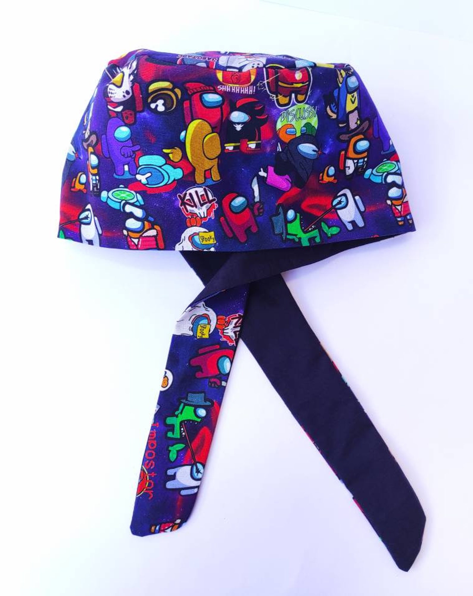 Among Us Scrub Cap Among Us Surgical Hat Among Us Doctor Cap - Etsy